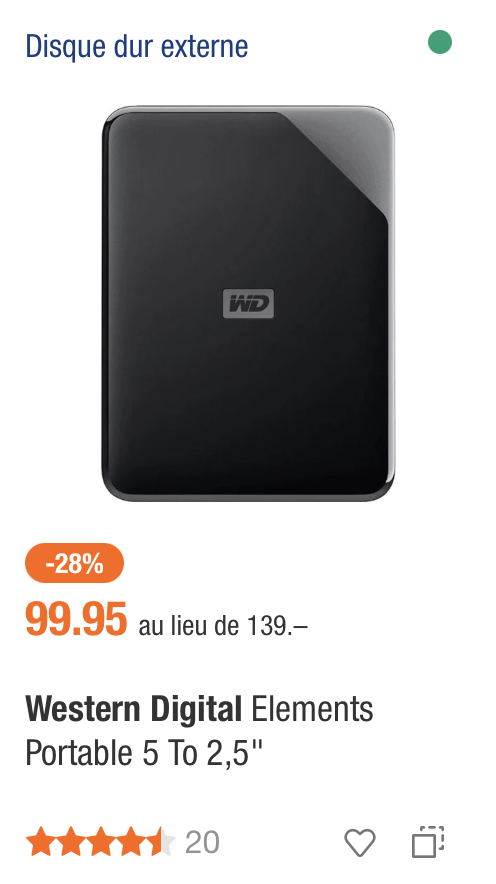 5 To pour 99 francs | AEEMtech